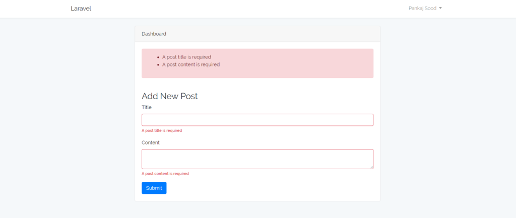 Laravel Form Request Validations - Codebriefly