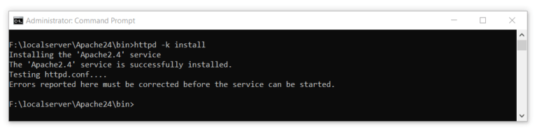 How to Setup Apache, PHP & MySql on Windows 10 - Codebriefly
