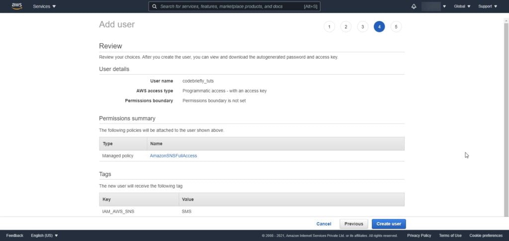 How To Create Aws Iam User With Programmatic Access Codebriefly