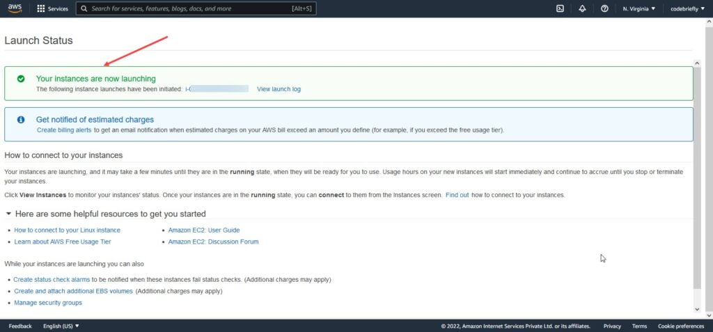 How to Setup an EC2 Instance on AWS? - Codebriefly