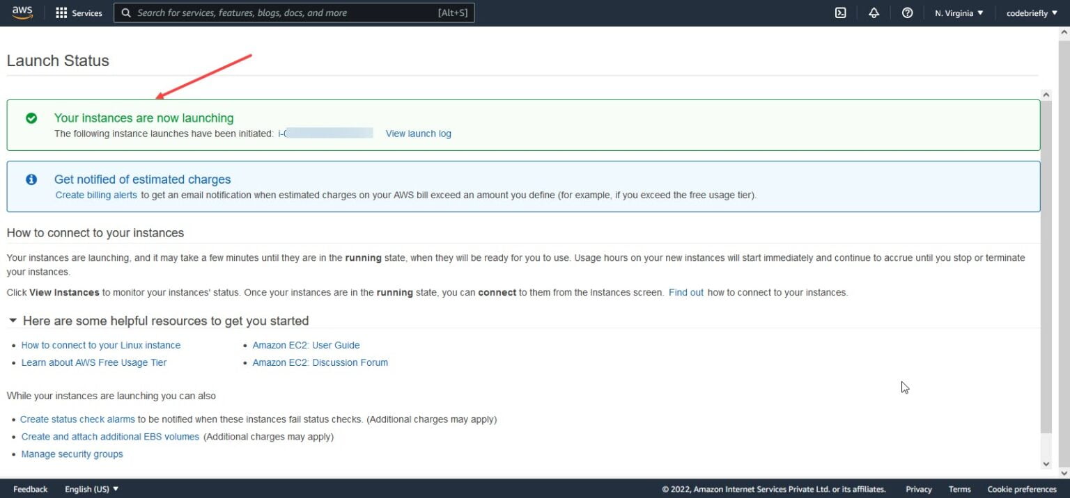 How to Setup an EC2 Instance on AWS? - Codebriefly