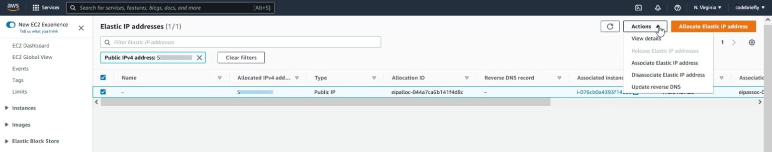 How to Manage Elastic IP in AWS? - Codebriefly